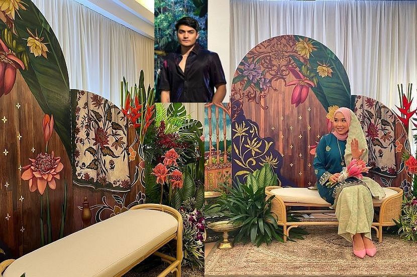 Macam ‘real’, ramai tertipu pelamin klasik disangka buat guna kain ...