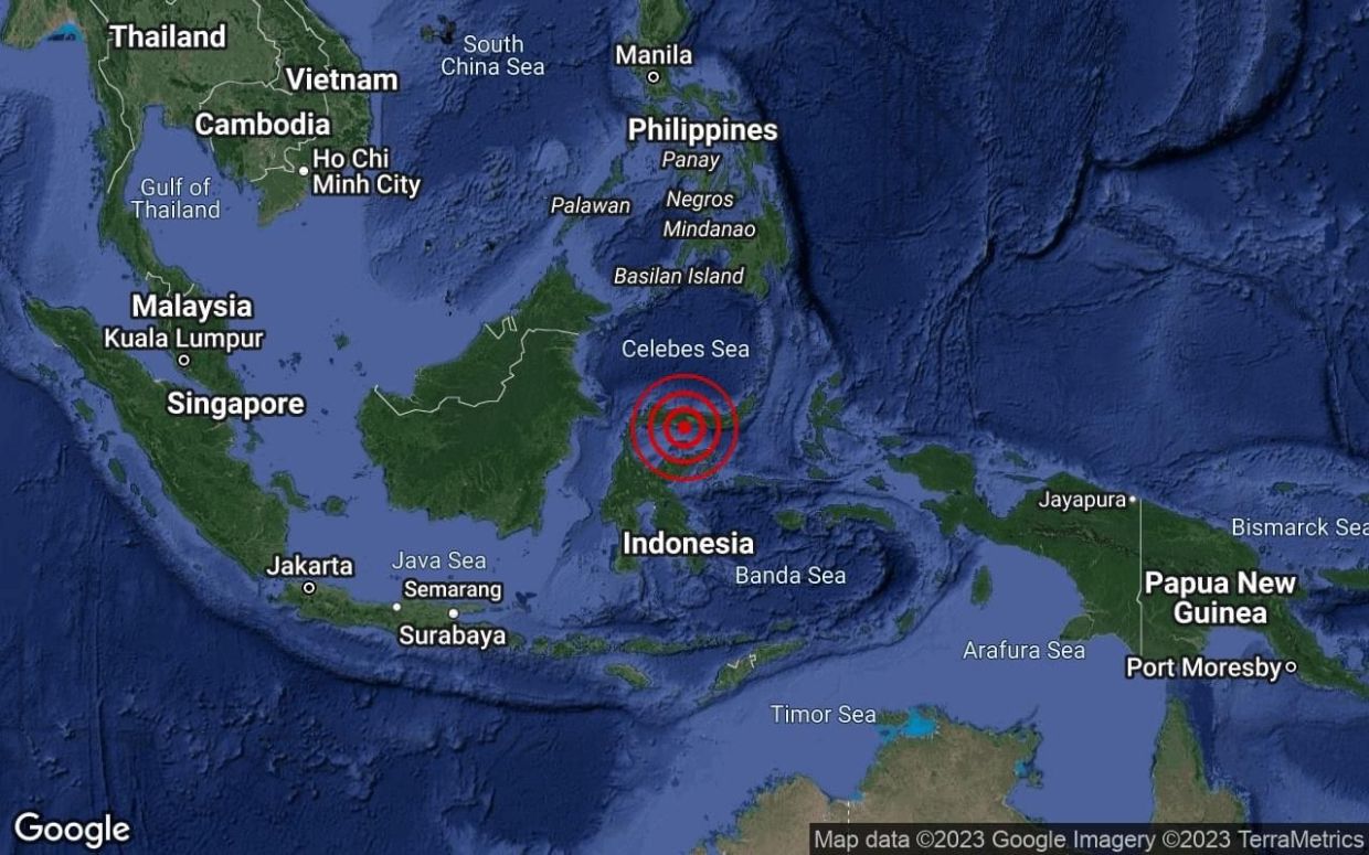 Gempa bumi sederhana di Sulawesi, Malaysia turut rasai gegaran - Semasa ...