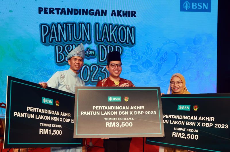 Tuah penyertaan saat akhir, juara Pantun Lakon BSN x DBP 2023 bawa ...