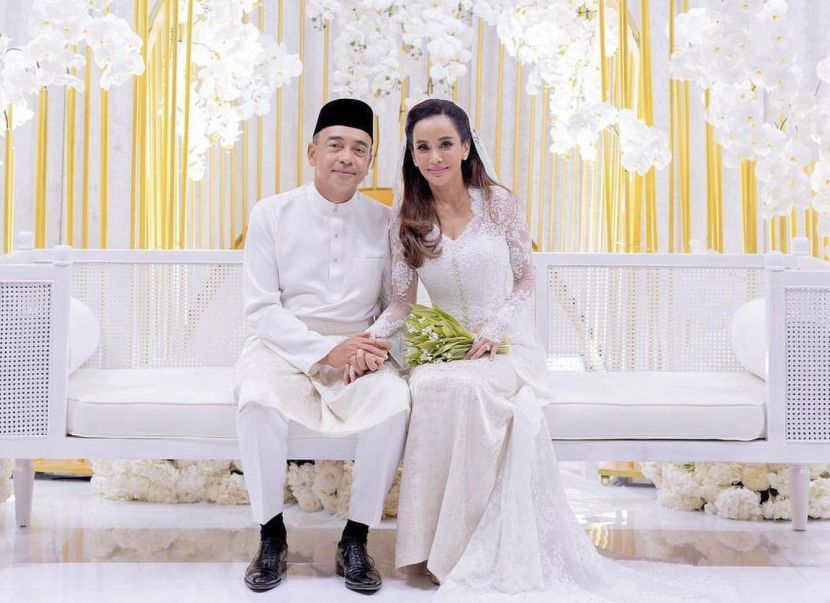 Nazir Razak selamat bernikah kali kedua... Kongsi cerita lama zaman belajar dengan isteri di UK ...