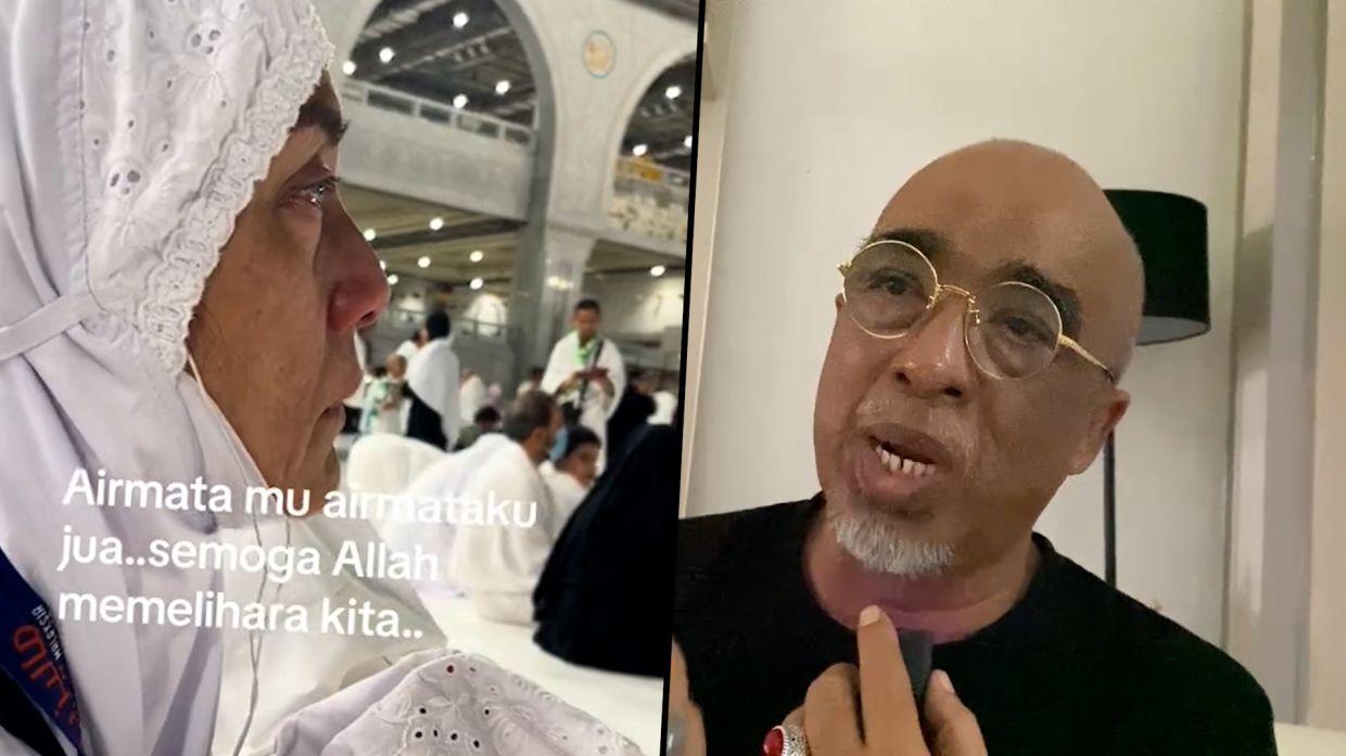 Sabri Yunus cerita pengalaman umrah bersama isteri, Angeline Tan ...