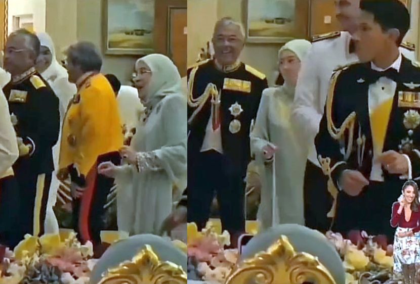 Comel! Agong, Raja Permaisuri dan Putera Mateen berjoget di Majlis ...