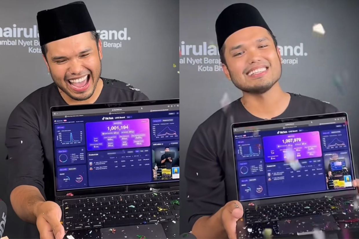 Khairul Aming pecah rekod! Dendeng ‘sold out’ 3 minit 39 saat, jualan lebih RM1 juta - Semasa ...