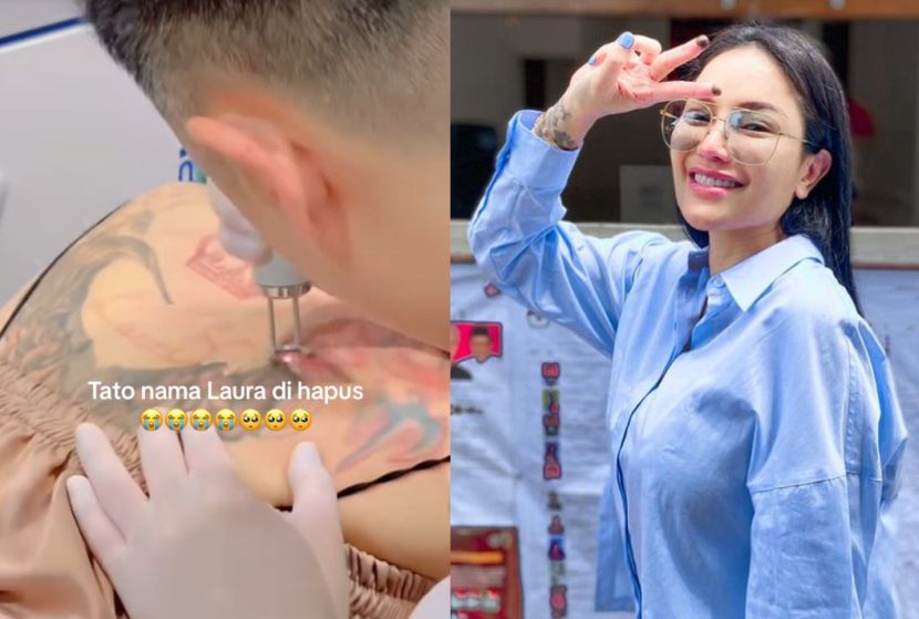 Nikita Mirzani sanggup tahan sakit, nekad buang tatu nama anak ... Nikita Mirzani sanggup tahan sakit, nekad buang tatu nama anak ...