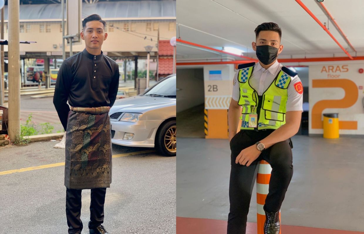 Pak guard kacak kongsi cerita Aidilfitri… Kini lebih banyak ‘memberi ...