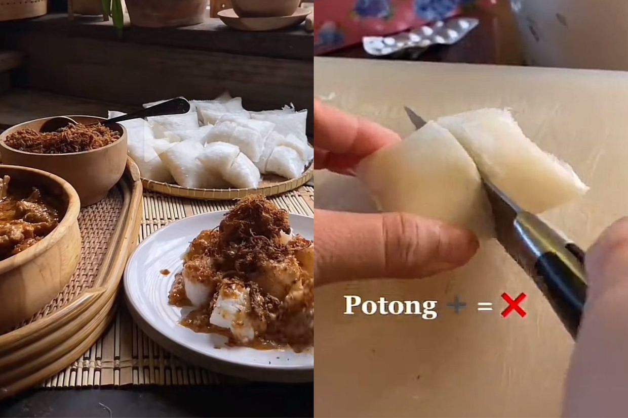 Lelaki rajin ‘mengira’, dapat buat kesimpulan nasi impit lebih baik ...