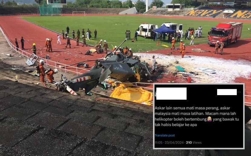 Hina mangsa nahas helikopter, akaun X milik wanita lesap daripada ‘radar’ - “Ajal Allah yang ...