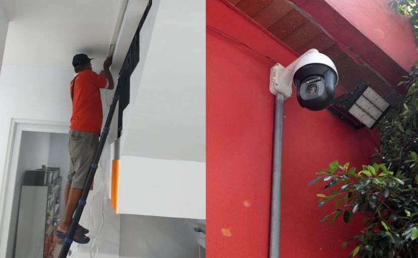 Rumah terbiar 22 tahun, baru kini nak letak CCTV! Badan tukang pasang ...