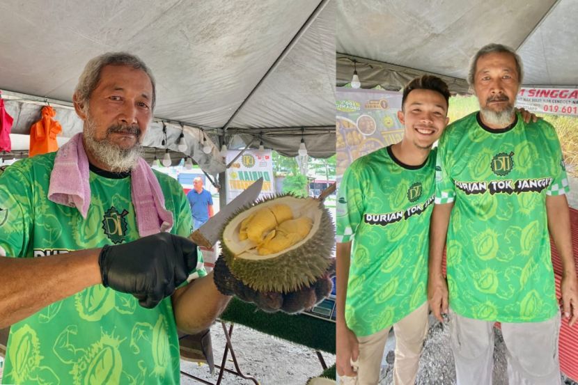 Pukul 5 pagi masuk kebun durian, kerja sampai tengah malam... Anak ...