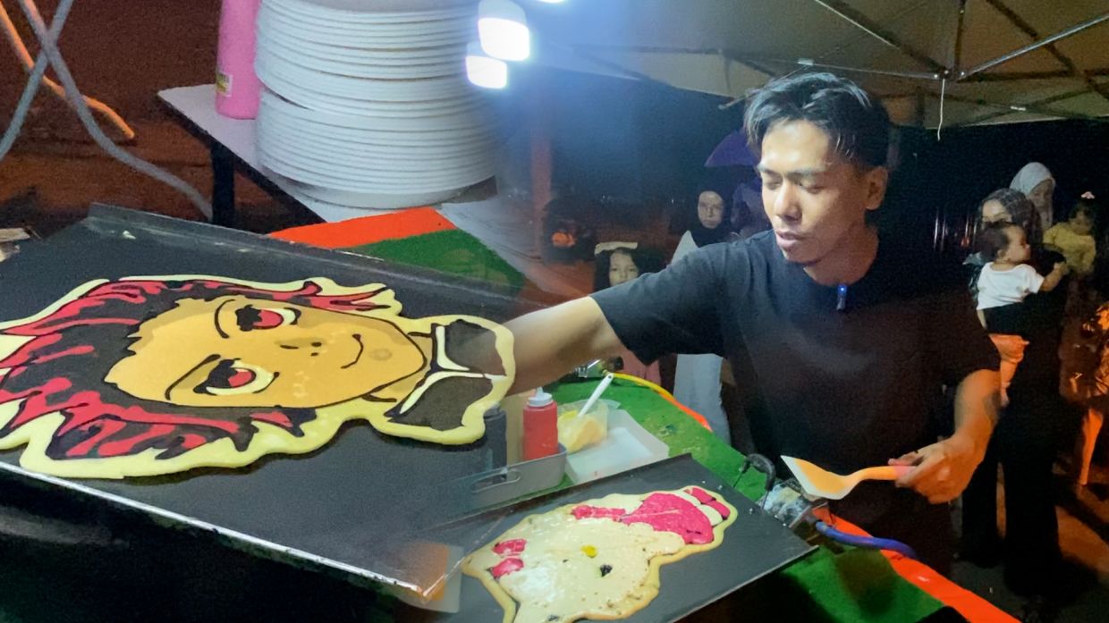 Pankek kartun idea selepas tonton video TikTok, peniaga ini tak menang ...