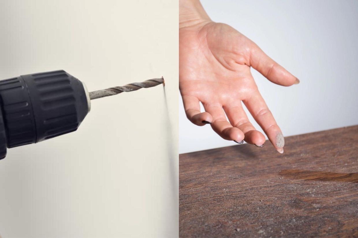 Hilang stres nak tebuk dinding, habuk pun tak bersepah! Ini cara mudah ...