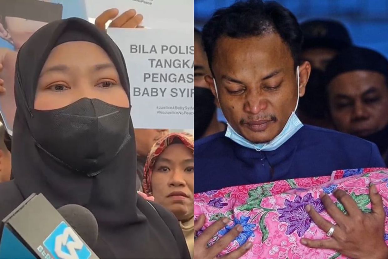 Bukan kemalangan... Kematian Baby Syifaa akibat tekanan pada leher ...