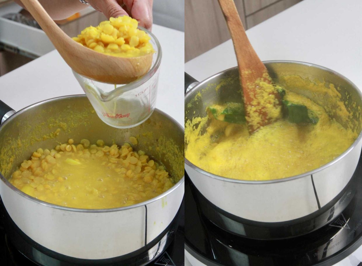 Kawan India baik hati, kongsi resipi kuah dhal sedap... Wanita tak ...