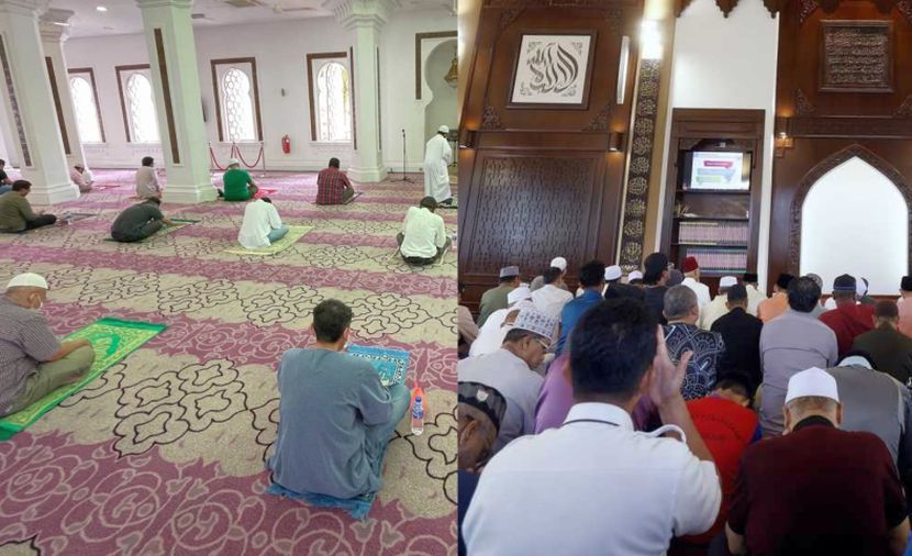Pemuda ‘marah’ tengok masjid luas, satu saf pun tak penuh! Masa PKP ...