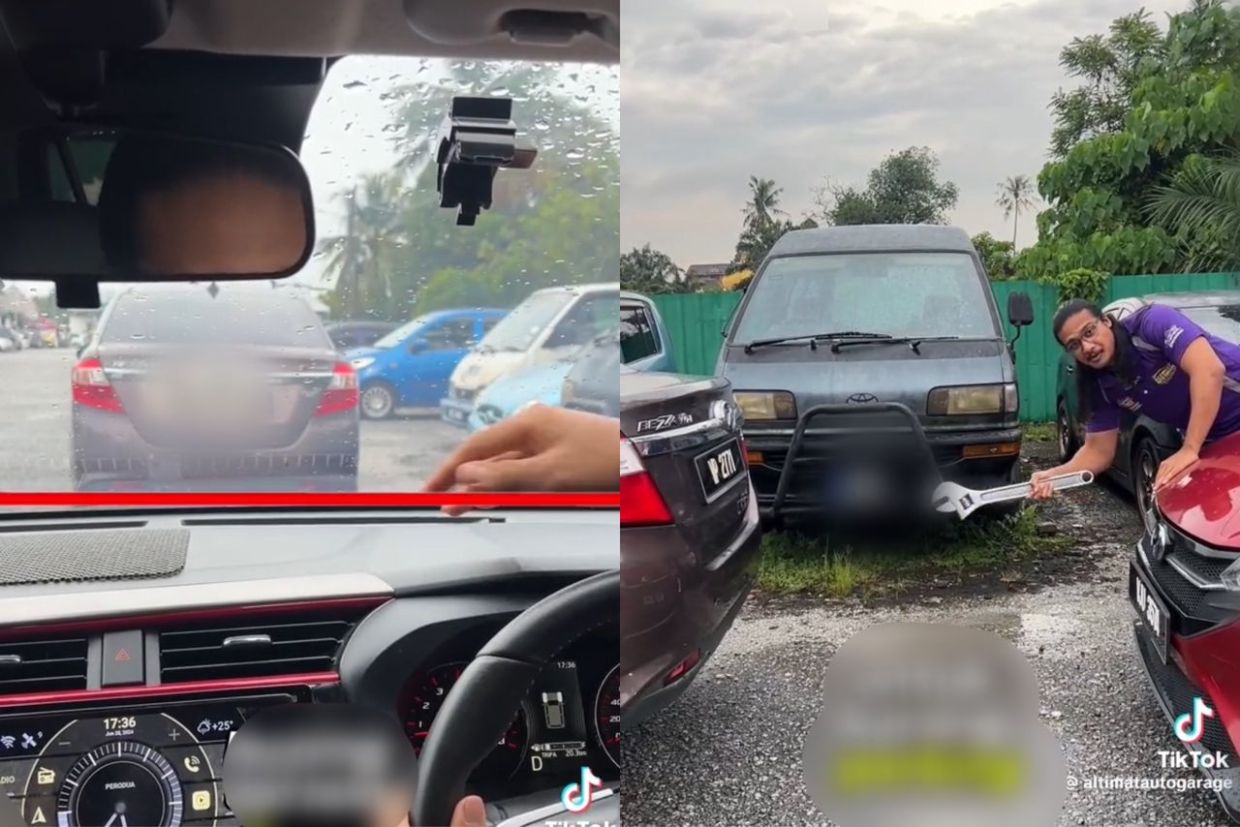 Patut la selama ni asyik ‘kiss’ kereta depan... Rupanya ada cara mudah ...