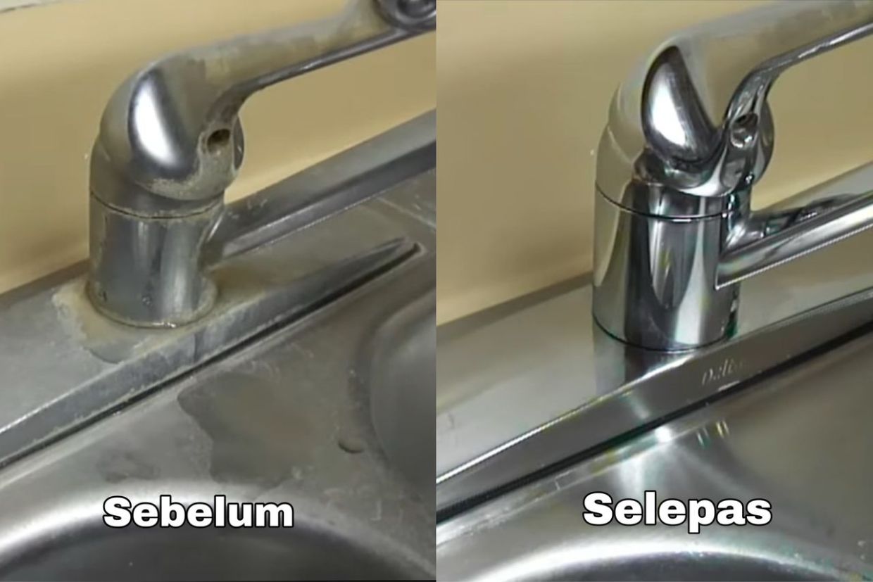 Tak sangka boleh berkilat macam baharu... Rupanya senang sangat nak ...