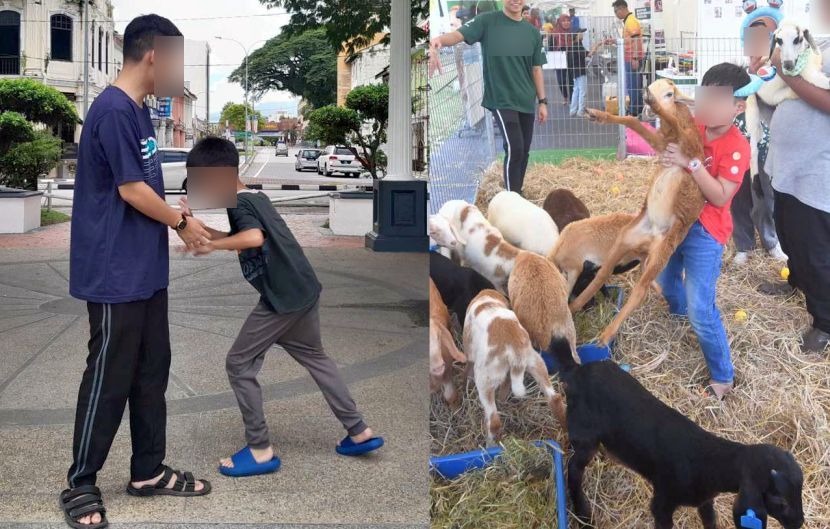 Bengang anak ditegur sebab tendang haiwan, bapa marah peserta MAHA 2024 ...