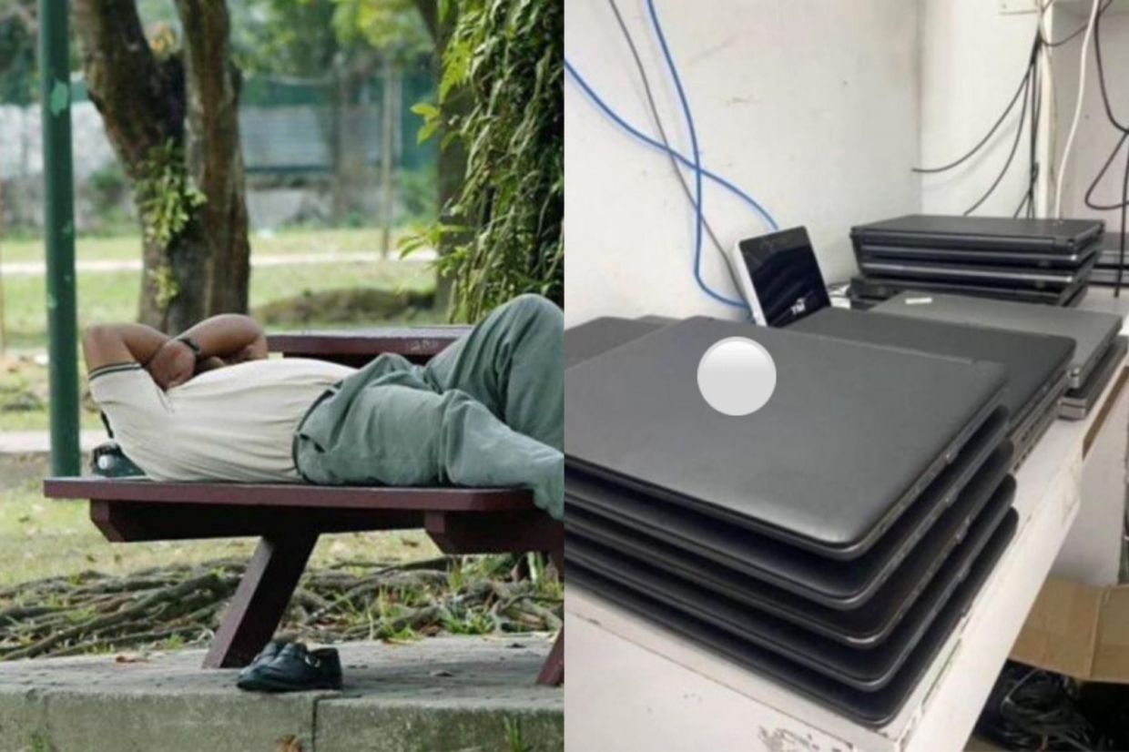 Terdesak nak bayar tunggakan rumah sewa, bapa nekad jual laptop sendiri ...