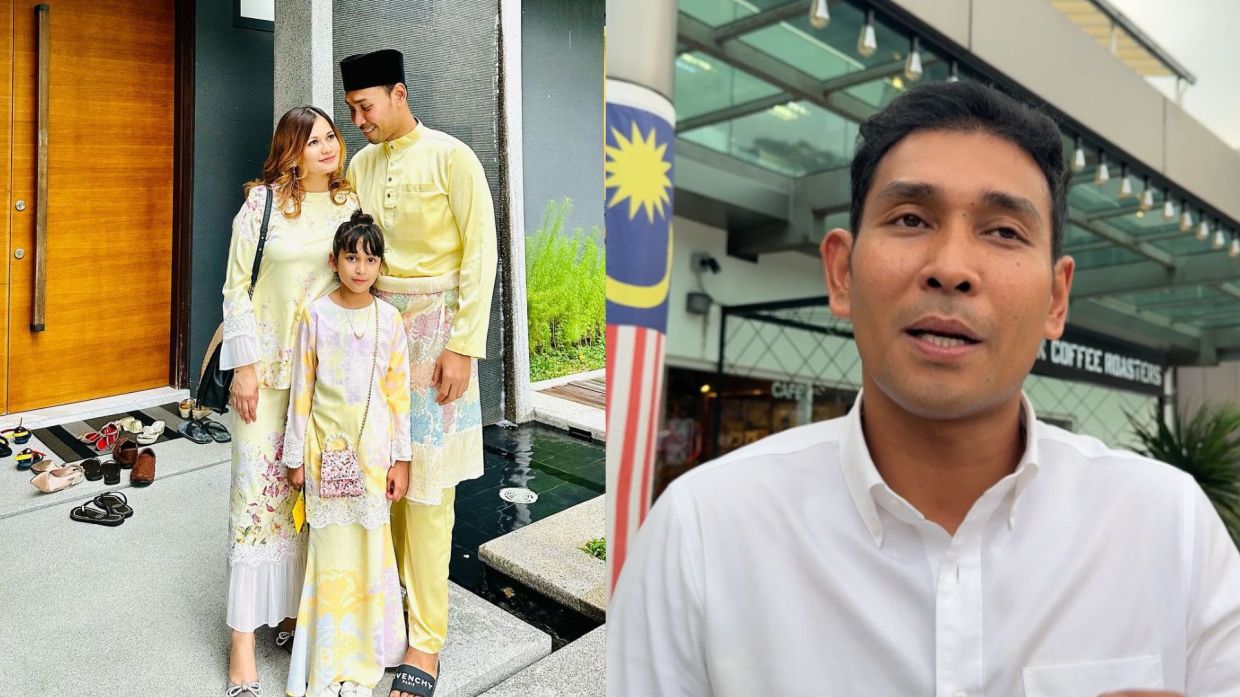 Riz Amin terkejut buka IG anak, ada orang berani hantar mesej ‘pelik ...