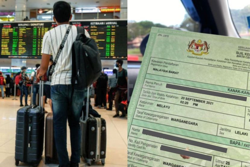 Nama sendiri, adik panjang sangat! Individu merungut susah travel luar ...
