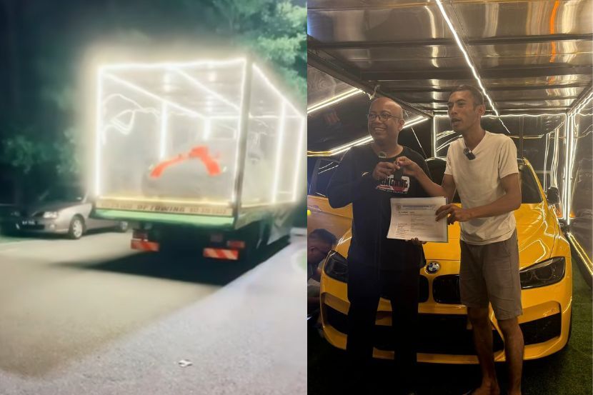 Selepas teruk dikutuk bagi hadiah kereta buruk enjin semput ...