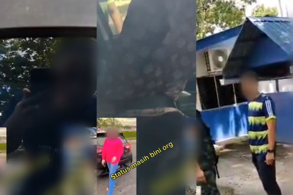 Suara suami terketar-ketar terjah bini dekat pondok polis, dakwa curang ...