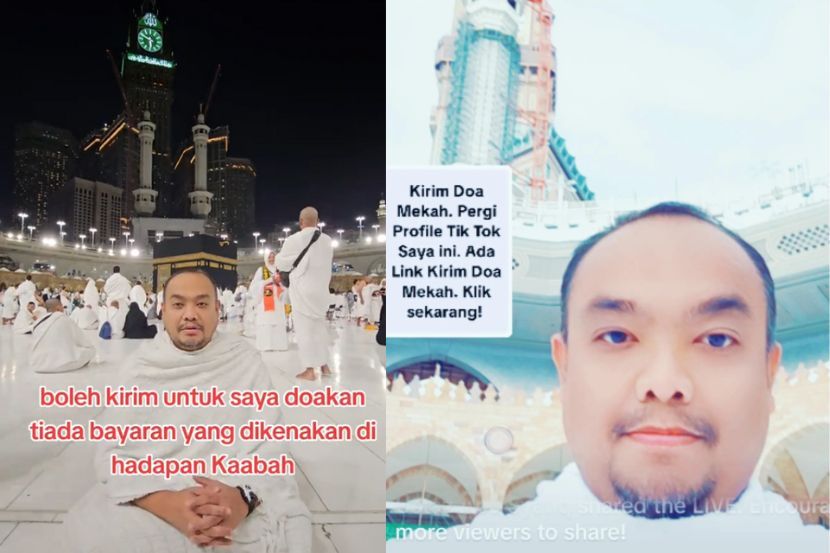 ‘Ustaz Mekah’ buka slot di TikTok, servis baca doa di Tanah Suci ...