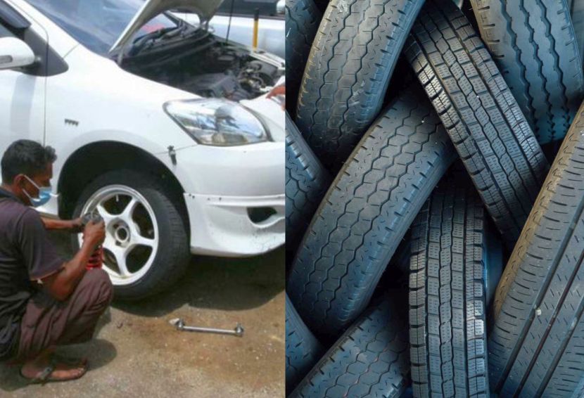 Jenama popular, masih ada ‘bunga’... Berbaloikah beli tayar terpakai ...