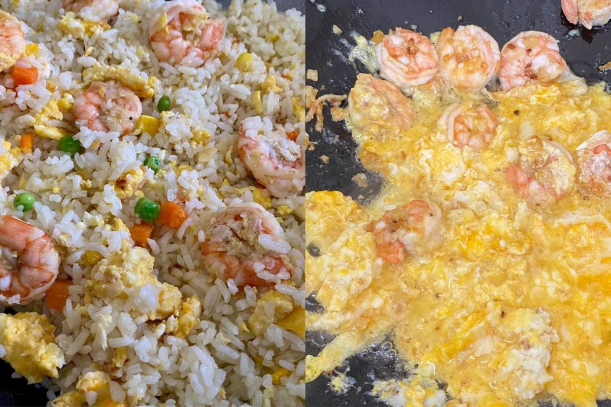 Nak jimat duit? Ini cara mudah masak nasi goreng cina... Suami orang ...