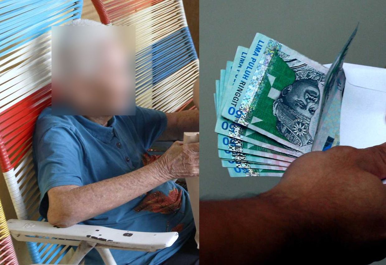 Anak tak boleh harap, senyap-senyap kebas lebih RM100,000 duit pencen ...