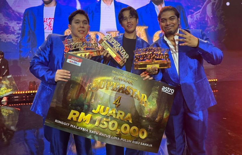 Sarkas juara Muzikal Lawak Superstar 4, bawa pulang hadiah wang tunai RM150,000 - Hiburan | mStar