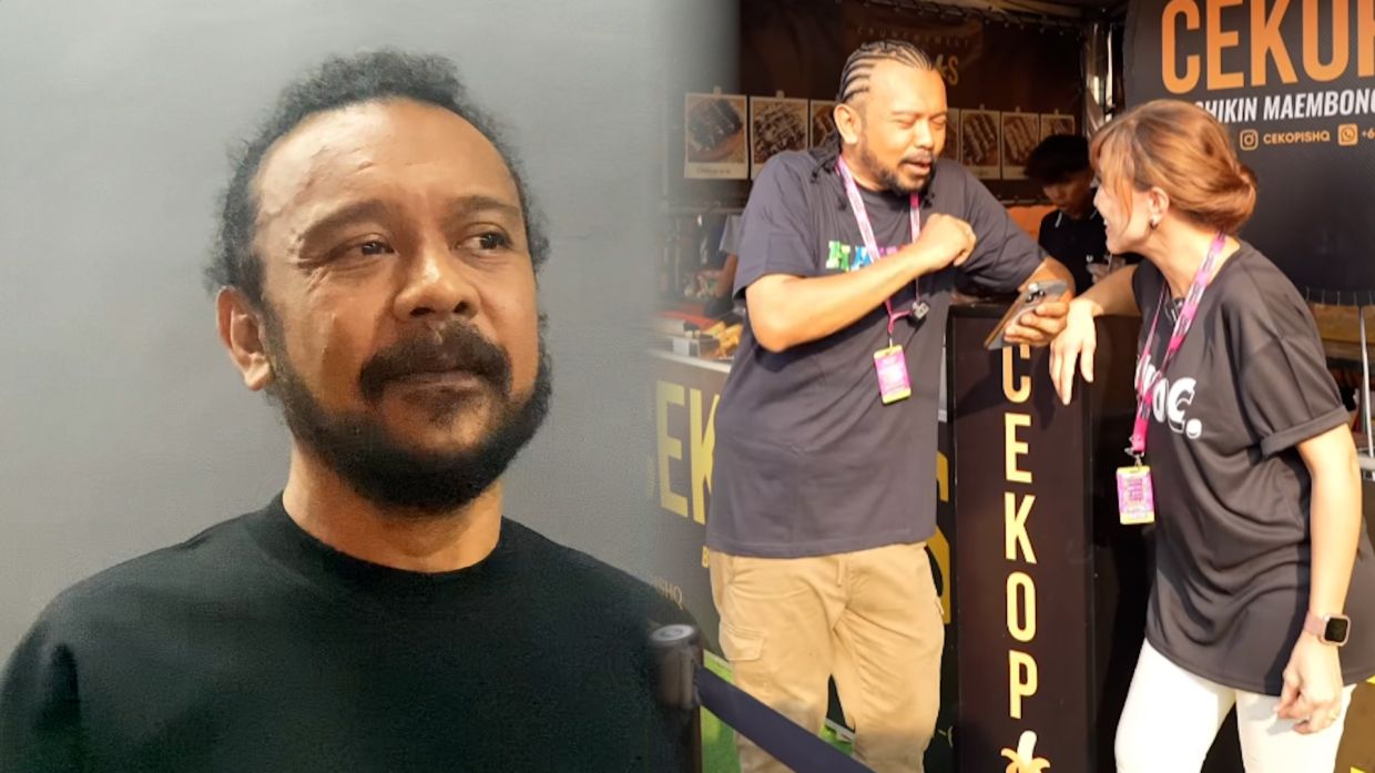 Tak kenal ustaz datang booth buat ‘content’, Cat Farish pening tiba ...