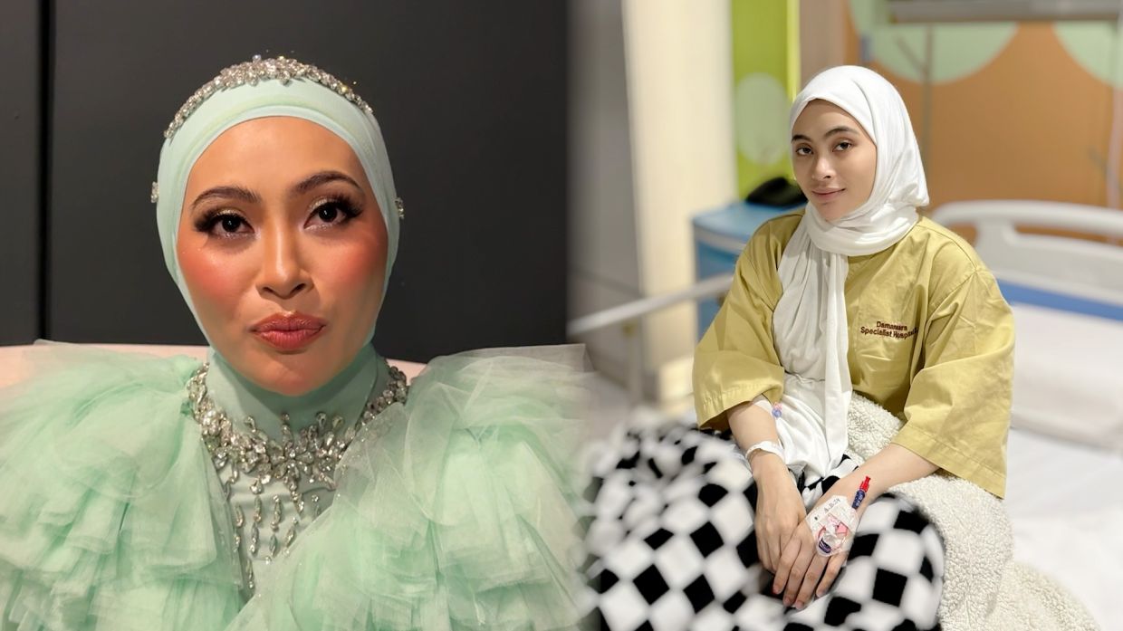 Adira dah insaf, pengsan sebab terlalu kuat kerja... Cari masa rehat ...