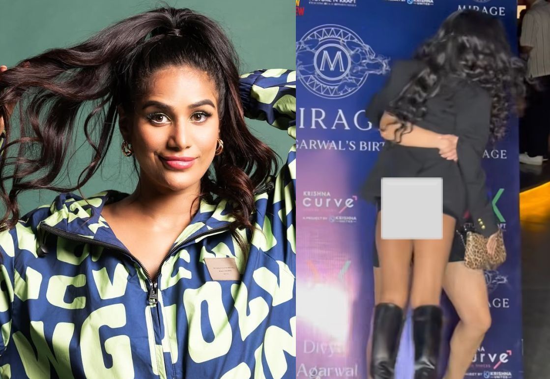 Tertayang punggung di khalayak ramai, Poonam Pandey kantoi tak pakai ...