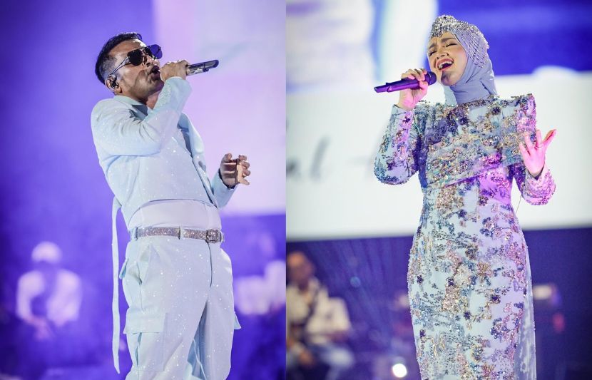 Meriah! 24,000 hadir ‘Konsert The Journey of Sound’, gabungan suara Siti Nurhaliza dan Judika ...