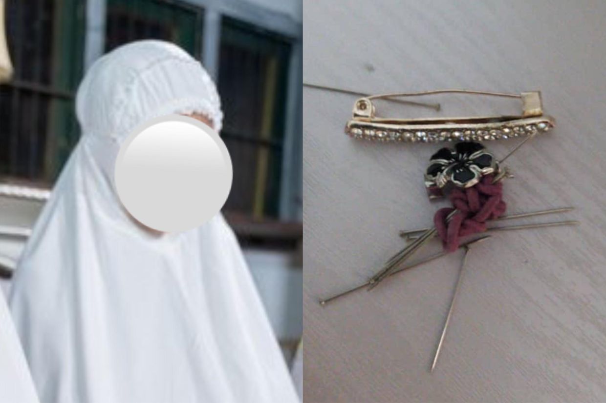 Kisah pin tudung buat hati wanita berbunga-bunga... Lega hamba Allah ...