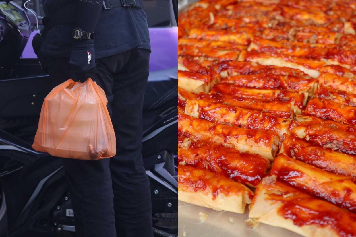 Empat jam tunggu popia sira sambal sampai, bagi alasan motosikal rosak ...
