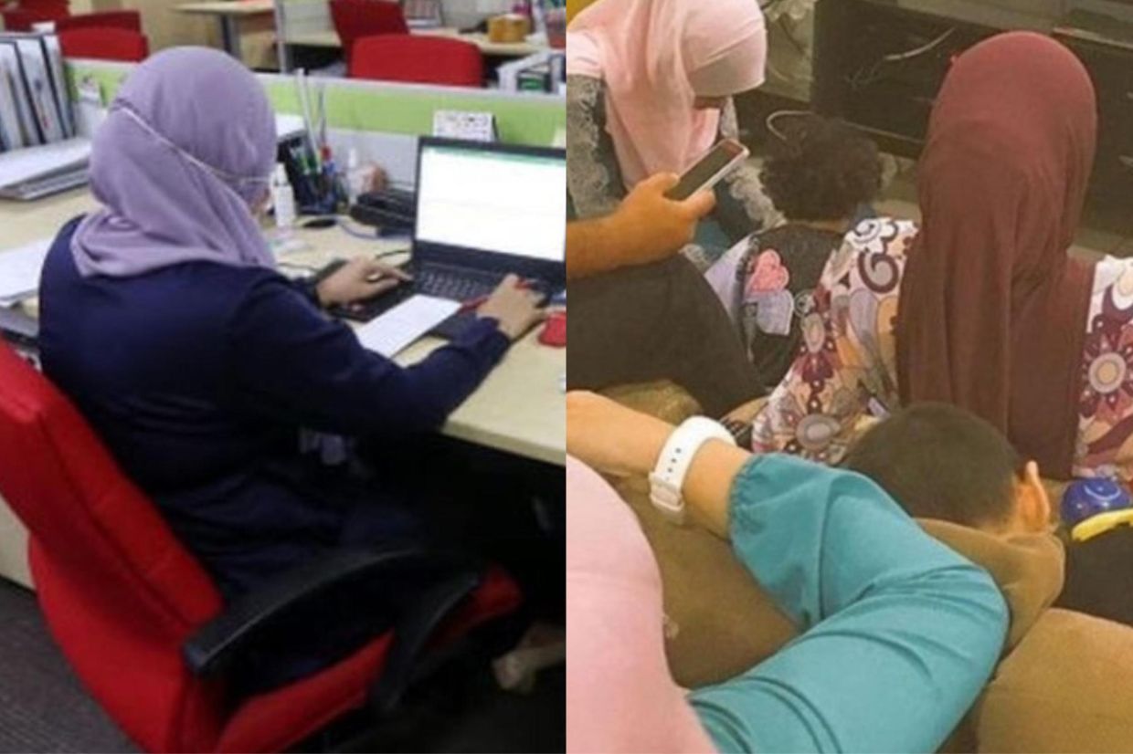 Pasangan suami isteri ramai adik-beradik sepakat 2 anak dalam famili sendiri dah mencukupi ...