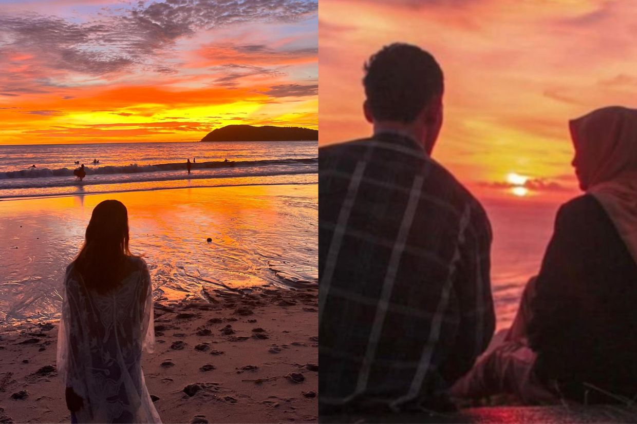 Indah senja ciptaan-Nya... Benarkah tak digalakkan tengok sunset? Ini penjelasan dari sudut ...