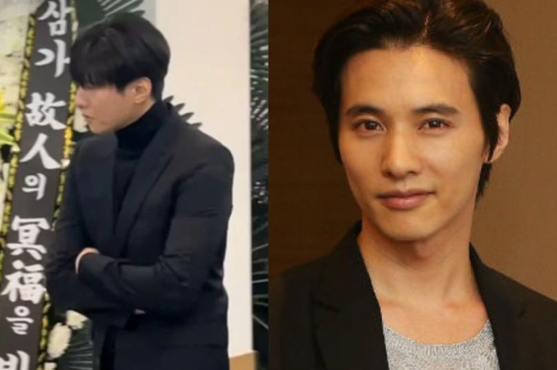 Bertahun-tahun hilangkan diri, Won Bin muncul beri penghormatan ...