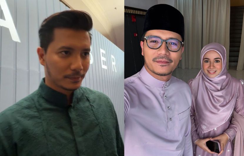 [V] Terkejut Fattah Amin tiba-tiba muncul gosip dah bertunang dengan Amira Othman - Hiburan | mStar