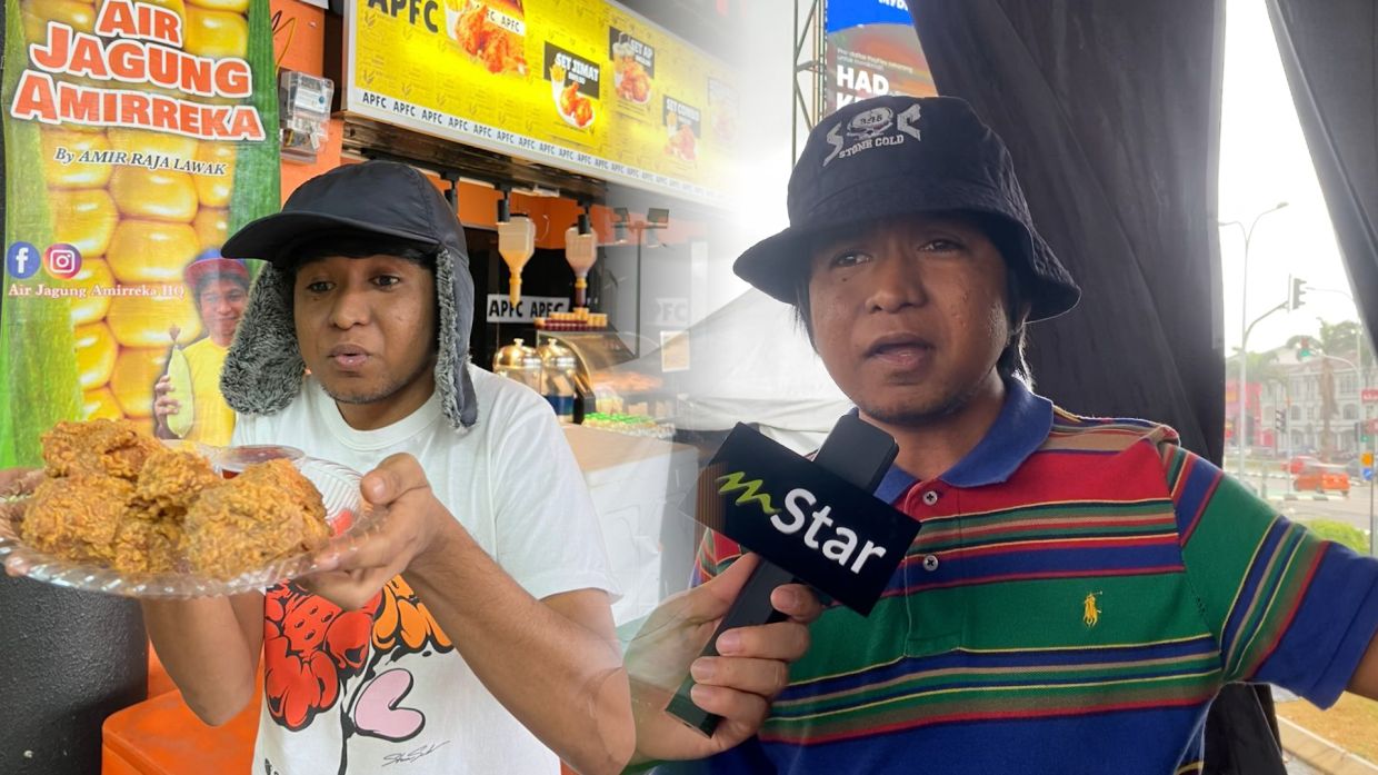 Jumpa banyak duit syiling depan gerai bukan gimik, Amir Raja Lawak jadi ...