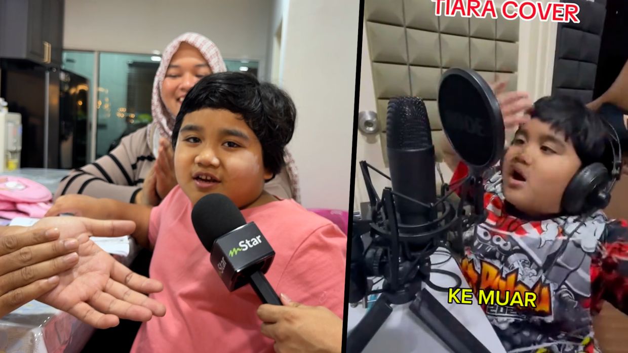 Salah lirik pun viral, Achey lega Aisha Retno dan Aziz Harun suka cover Tiara... Siap dapat ...