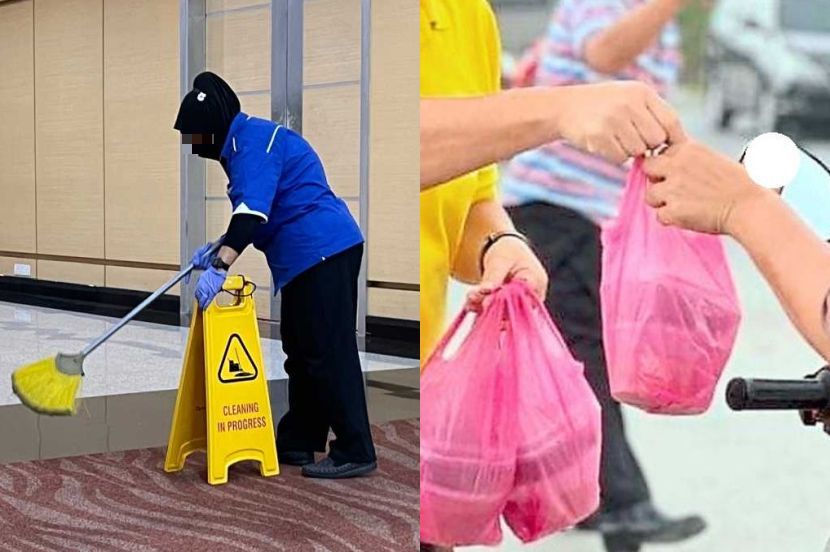 Akak ‘cleaner’ macam polis, banyak tanya apabila disuruh makan snek ...