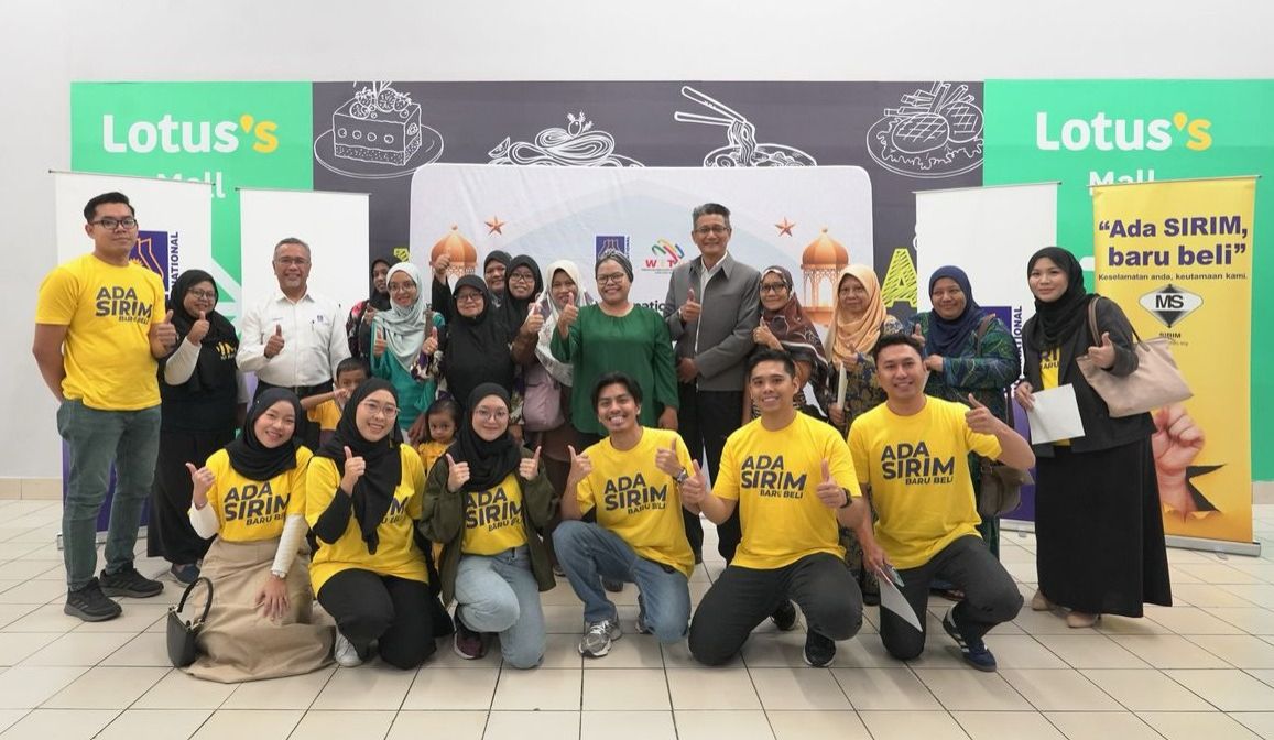 [V] SIRIM QAS bantu ringankan beban... Ibu tunggal ceria dapat duit ...