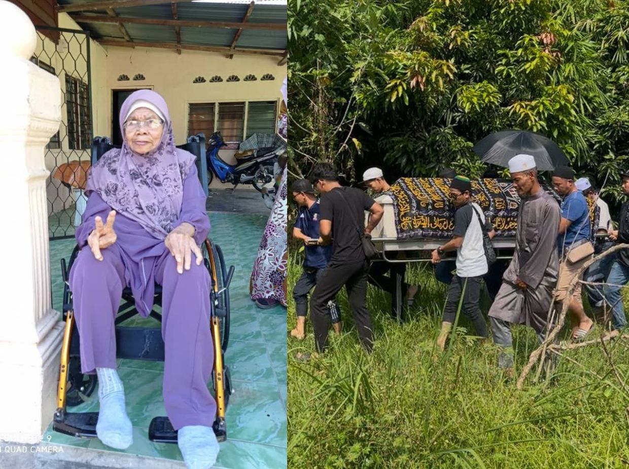 Opah viral meninggal dunia penghujung Ramadan... Hasrat anak cucu raya ...
