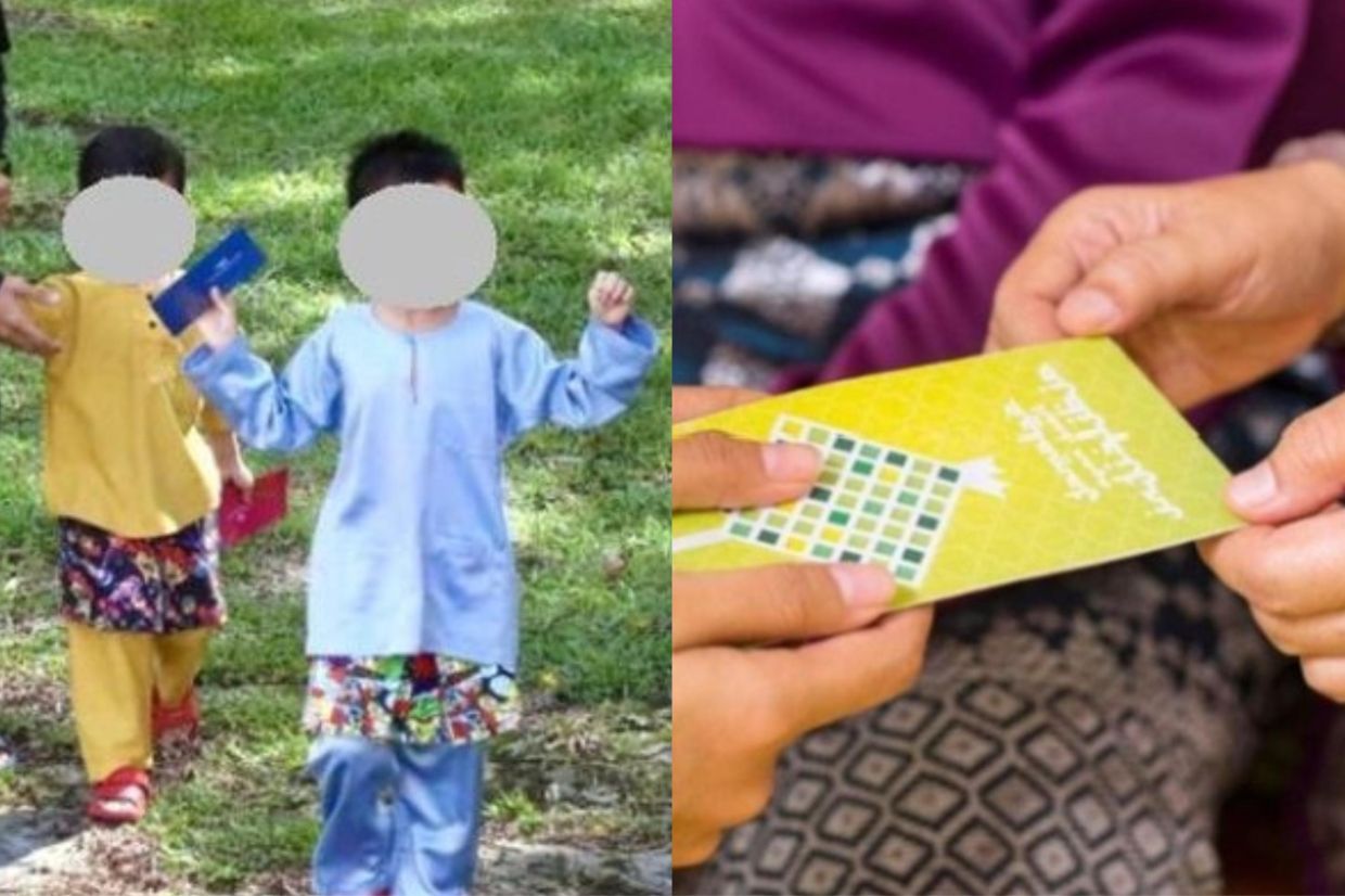 Ibu kecewa anak derma semua duit raya ke tabung masjid - "Bantu orang ...