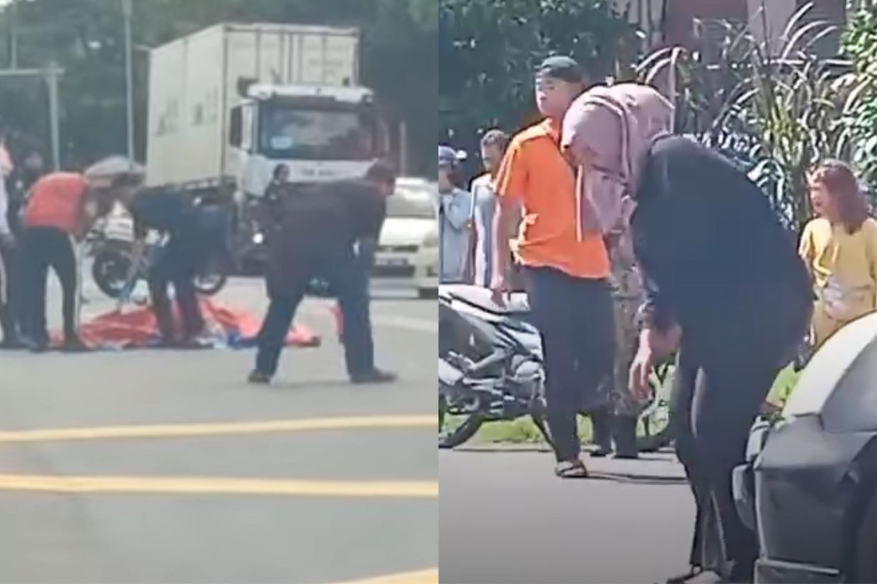 Tak lepas potong treler, remaja peniaga nasi kerabu maut digilis ...