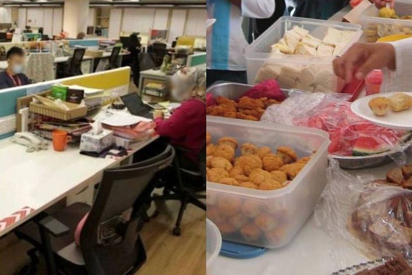 Kedekut sumbang makanan ‘potluck’, staf gaji RM3,000 buat muka tebal ...