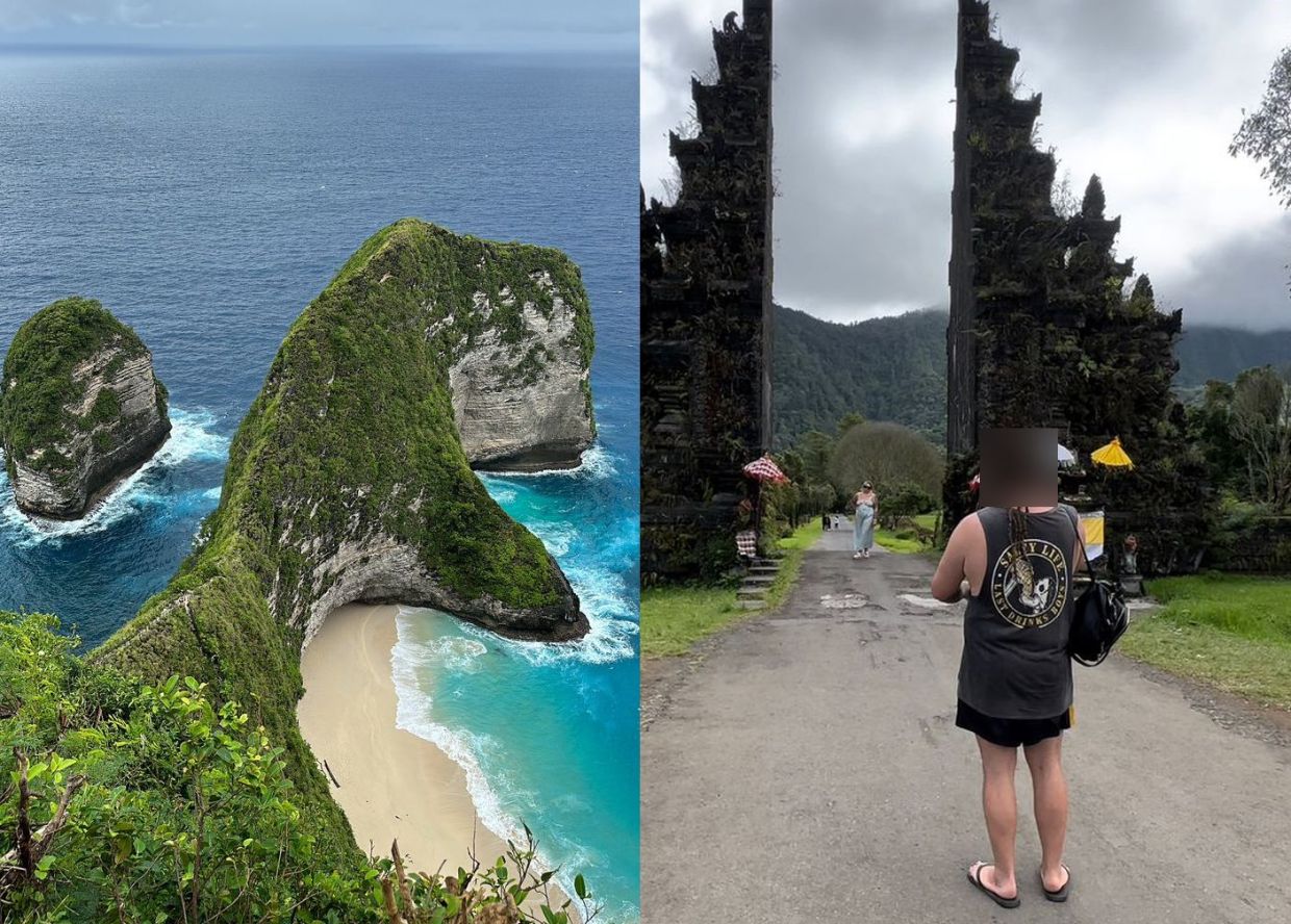 Wanita diganggu lepas sarung rantai leher perak dari Bali... Terkejut ...